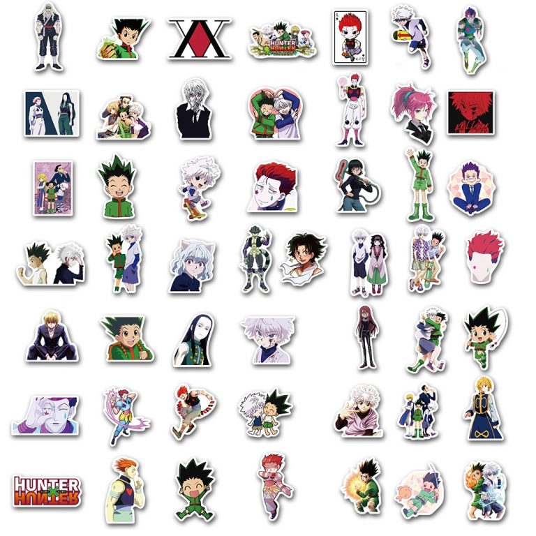 Hunter X Hunter Anime Stickers - Hunter X Hunter Store