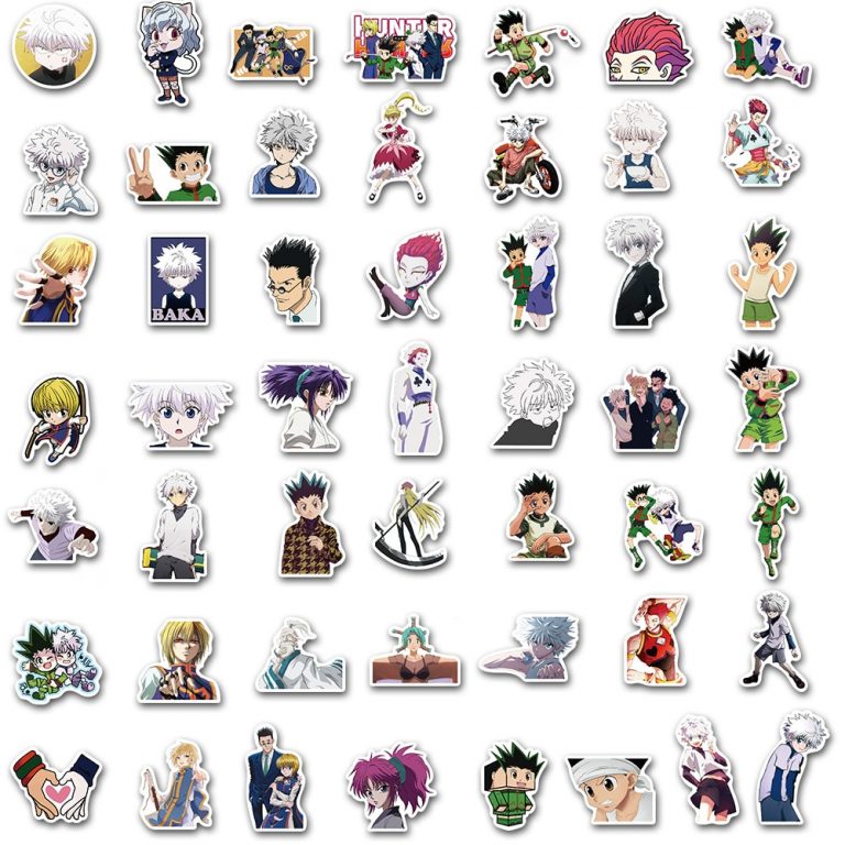 Hunter X Hunter Anime Stickers - Hunter X Hunter Store